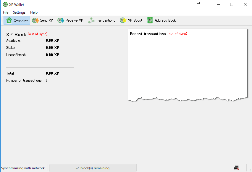 XP(EXPERIENCE POINTS)のPOSマイニングのやり方 | KTの投資記録